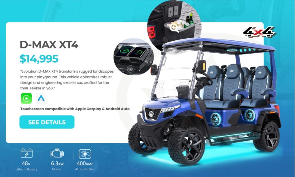 Home | Evolution Electric Vehicles